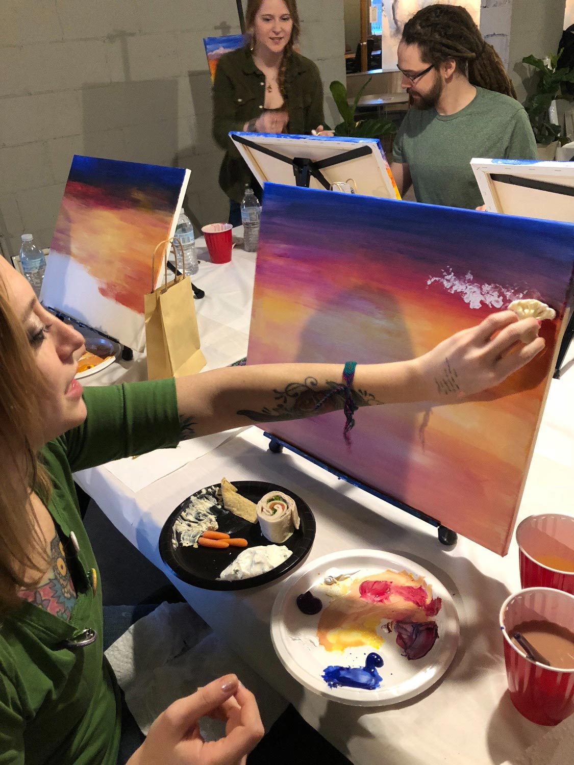 Art Parties | Create Your Own Piece | Host Your Own | Aries Art NW